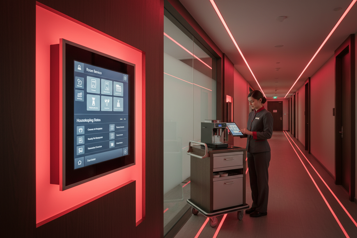 Room Service and Housekeeping Integration – vnetwork